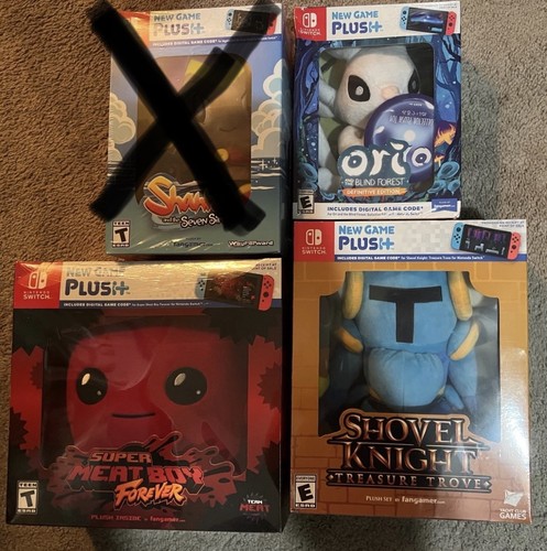 New Game Plus Plush Lot | eBay