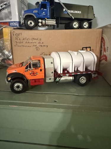 First Gear Palumbo 1/34 Ford F-650 Water Truck Diecast Metal Replica ...