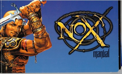 Nox PC Game - MANUAL ONLY - NO DISC 2000 Westwood Studios CD-Rom Action ...