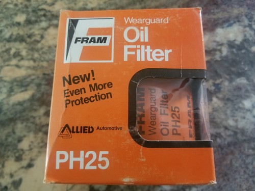 Fram PH25 WEAR GUARD Engine Oil Filter Spin On FREE SHIPPING | eBay