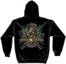 MARINE DEVIL DOG- "FIRST IN, LAST OUT"-HOODED HOODIE SWEATSHIRT- | eBay