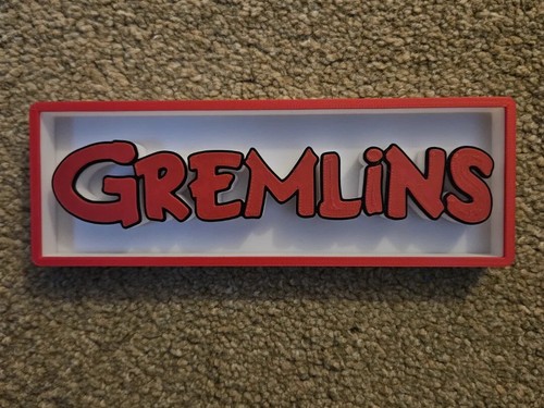 Gremlins Collectors Sign Display Quality Fast Free Shipping | eBay