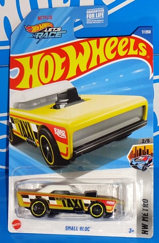 Hot Wheels 2025 HW Metro Series #7 Small Bloc Yellow w/ MC5s TAXI | eBay