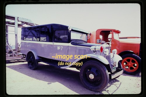 1933 Ford Truck Paddy Wagon Replica in Iowa in 1985, Kodachrome Slide ...