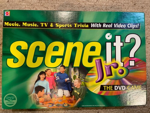 SCENE IT Jr. Kids Childrens Trivia DVD Board Game Pop Culture Family ...