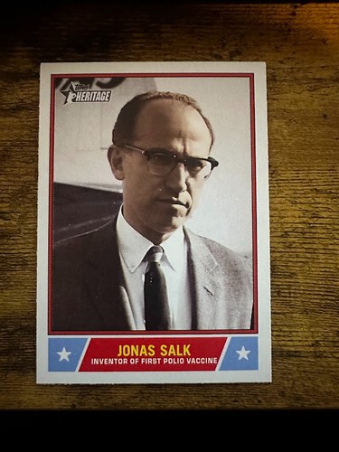 2025 Topps Heritage - Notable Americans #NS-50 Jonas Salk | eBay