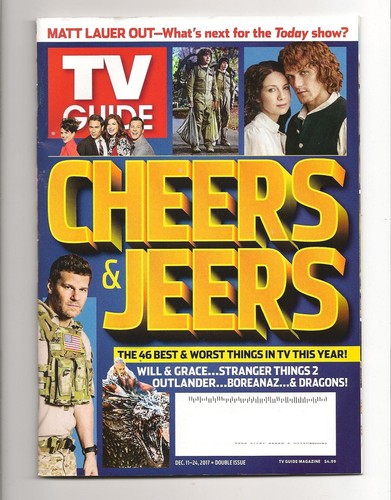 TV Guide December 11-24 2017 Cheers & Jeers Outlander The Beatles | eBay