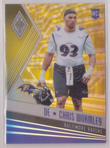 Chris Wormley 2017 Panini Phoenix #177 Gold RC Football Card Baltimore ...