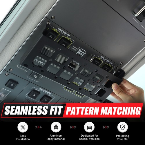 Alloy Car Overhead Control Panel Multipurpose Storage Basket For Ineos ...