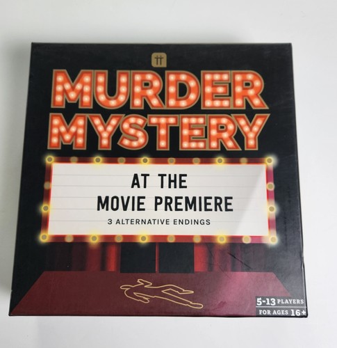 Murder Mystery At The Movie Premiere Talking Tables Murder Mystery ...