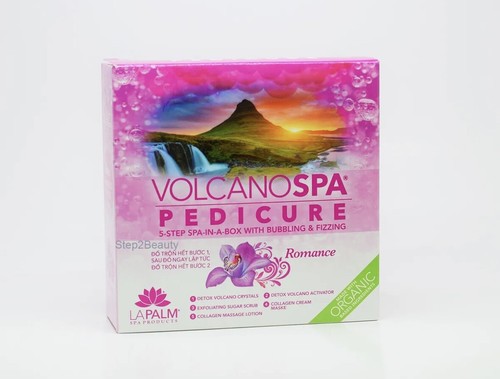 Lapalm Volcano Spa Pedicure 5-Step in A Box Kit - Romance (Pack of 10 ...