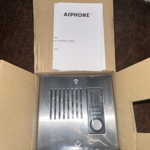 New Aiphone LE-DA Flush Mount Door Station Stainless Steel Cover LE-DA | eBay