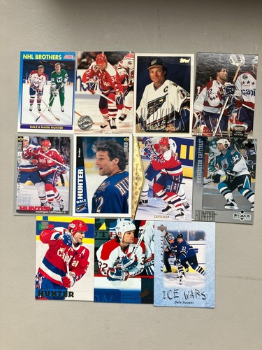 Dale Hunter (11 Card Assorted Lot) Washington Capitals ++RC | eBay