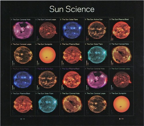2022 USPS Forever Sun Science Stamps - Sheet of 20 - *MNH* | eBay