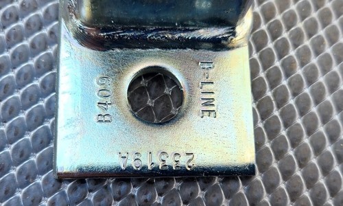 B-Line B409-24ZN Single Channel Bracket 24" Zinc Plated | eBay