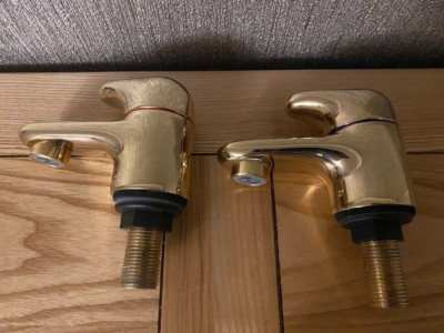 Gold Plated Taps in Bathroom Taps for sale | eBay