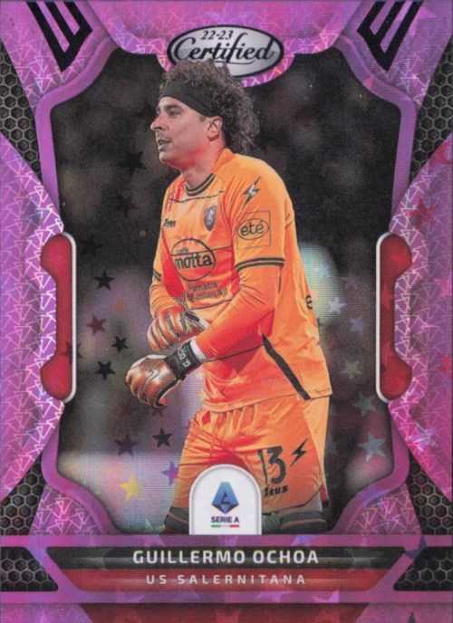 Guillermo Ochoa 2022 Chronicles #139 Certified Serie A Mirror ...
