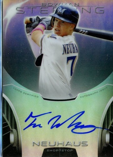 Tucker Neuhaus 2013 Topps Bowman Sterling Prospects 006/150 Autograph ...