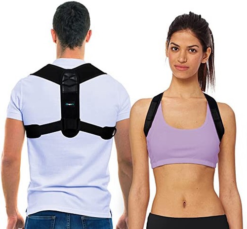 2 Pack Branfit Shoulder & Back Posture Corrector Breathable Neck Brace ...