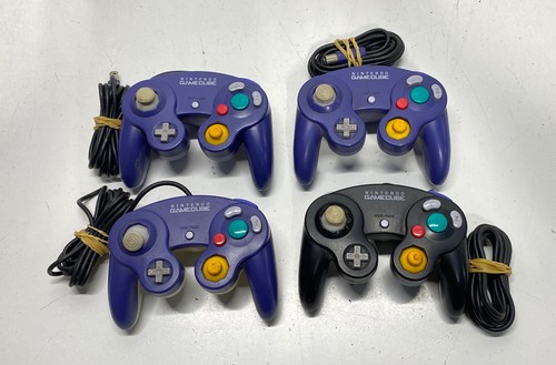 Lot of 4 Assorted Nintendo GameCube Controllers FOR PARTS | eBay