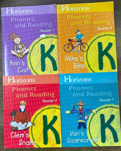 Horizons Phonics and Reading K Readers 1-4 | eBay