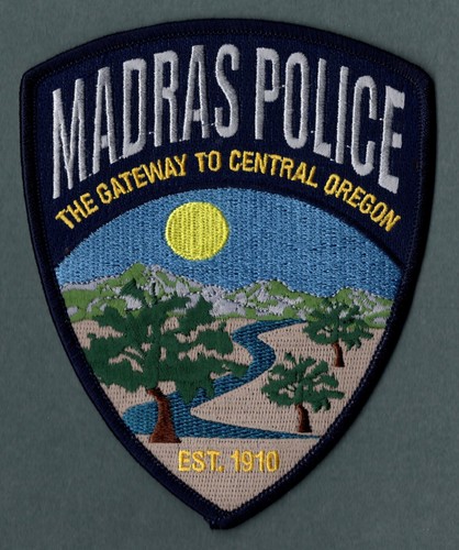Madras Oregon Police patch | eBay