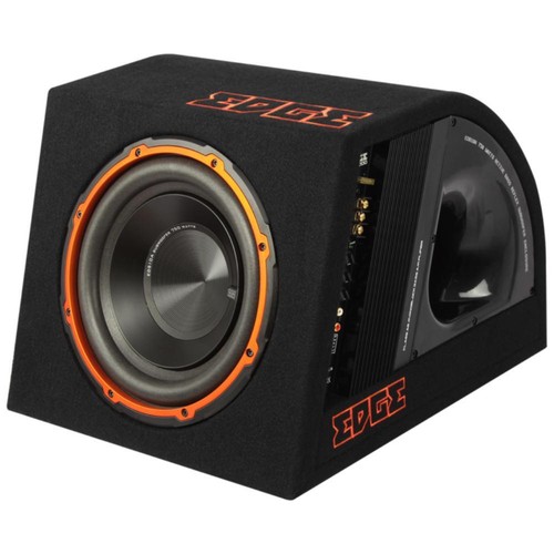 Edge 10 Inch Active Bass Box Sub Subwoofer Ported Enclosure EDB10A 250w ...