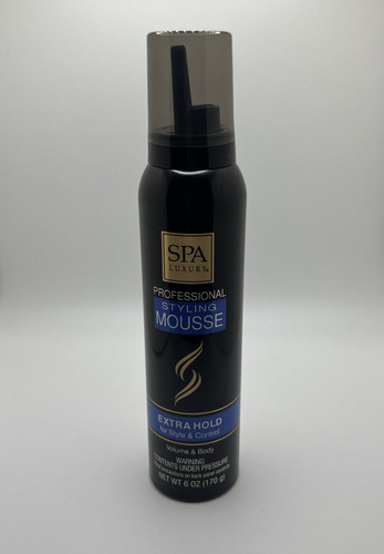 SPA Luxury Styling Hair Styling Mousse Extra Hold Volume Body Control ...