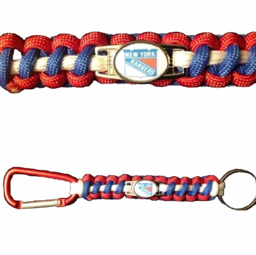 New York Rangers Inspired Paracord/Survival Keychain | eBay
