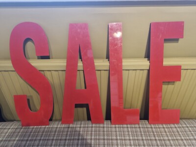 Shop Sale Signs for sale | eBay