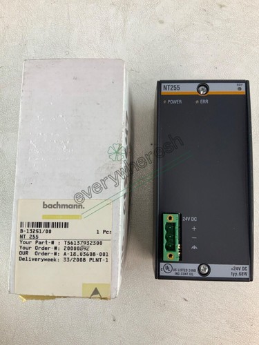 NEW IN BOX BACHMANN PLC Power supply module NT255 | eBay