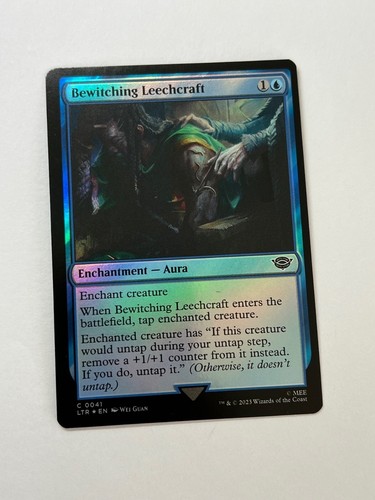 Bewitching Leechcraft 0041 Magic MTG The Lord Of The Rings | eBay