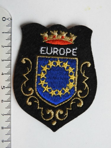 n°97 Écusson / brodé / Logo / embroidered patch armoiries Europe | eBay