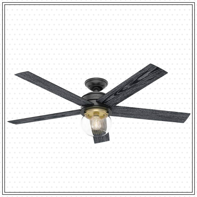 Hunter Original Polished Brass Ceiling Fan | Shelly Lighting