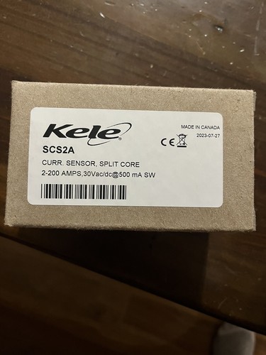 Kele SCS2A Self Powered Fixed Threshold Split Core Current Switch 2 ...