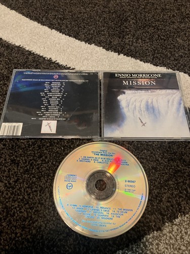 The Mission Soundtrack CD Ennio Morricone Virgin 1986 USA Pressing | eBay