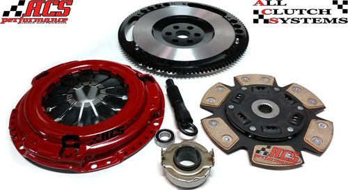ACS Stage 3 Racing Clutch Kit+Light Flywheel Honda Civic 1.5L 1.6L D15 ...