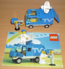 LEGO 6661 Mobile TV Studio Set Parts Inventory and Instructions - LEGO ...