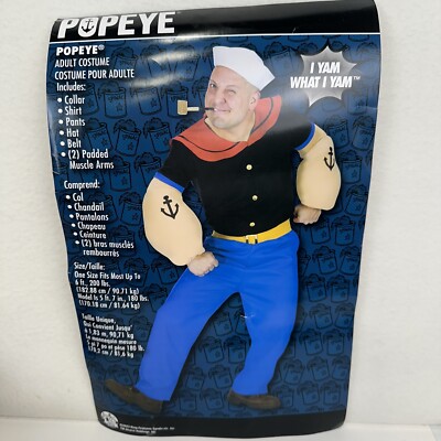 Popeye Fancy Dress for sale | eBay