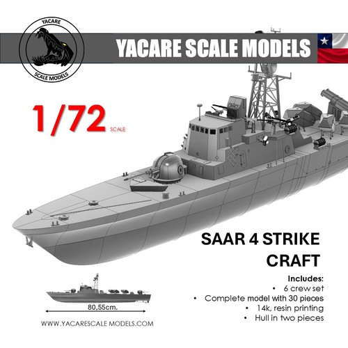 Strike Craft Saar 4, escala 1/72 | eBay