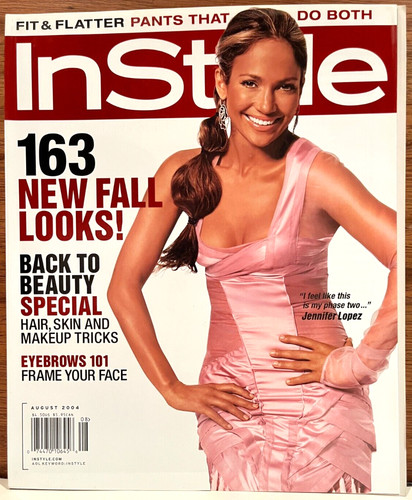 JENNIFER LOPEZ - InSTYLE Mag Aug 2004 - BRAND - No Label - AVRIL ...