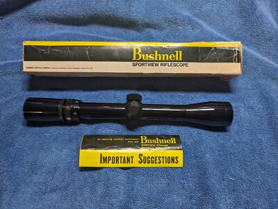 Bushnell Sportview Scope for sale | eBay