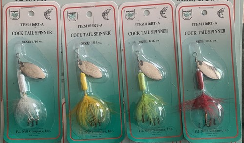Cocktail Spinner 1/16 OZ Trout Lures 4 Assorted Colors | eBay