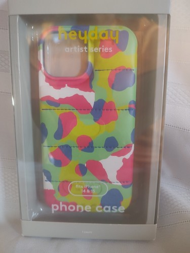 Heyday Phone Case For Iphone 14 & 15 Hard Shell W/ Rubber Bumper ...