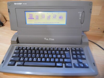 Sharp Font Writer Typewriters & Word Processors for sale | eBay UK