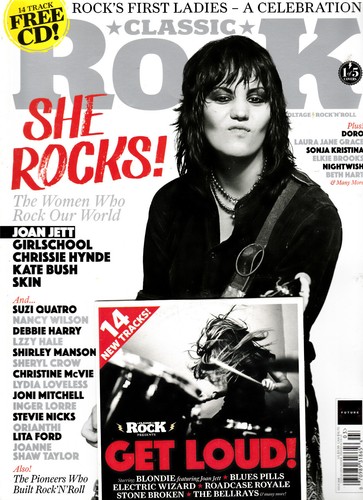 Classic Rock Magazine, She Rocks March, 2017 Issue # 246 Free CD ...