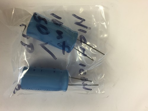 NICHICON 10UF 50V NP CAPACITORS 2 PCS NOS | eBay