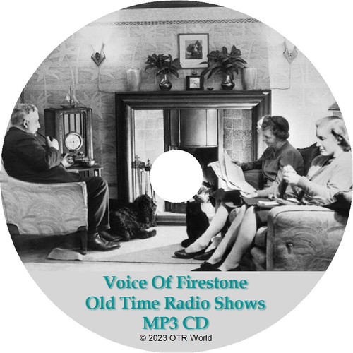 The Voice Of Firestone Old Time Radio Shows OTR MP3 On CD 16 Episodes ...