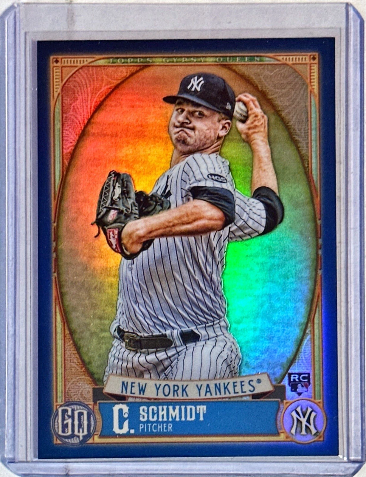 Clarke Schmidt 2021 Topps Gypsy Queen #195 Chrome Box Topper Price ...