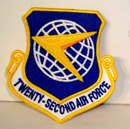 22ND TWENTY SECOND AIR FORCE iron on patch | eBay